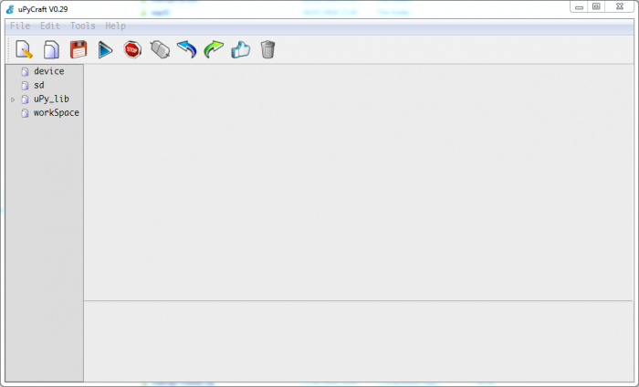Micropython – MicroPython IDE uPyCraft | Micro Devices
