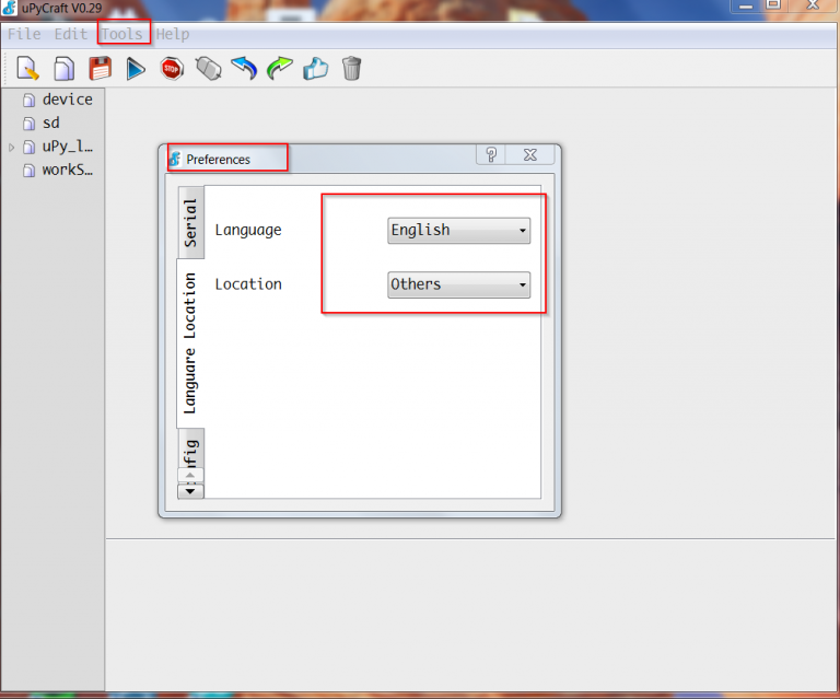 Micropython – MicroPython IDE uPyCraft | Micro Devices