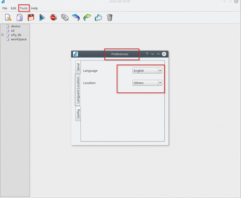 Micropython – MicroPython IDE uPyCraft | Micro Devices